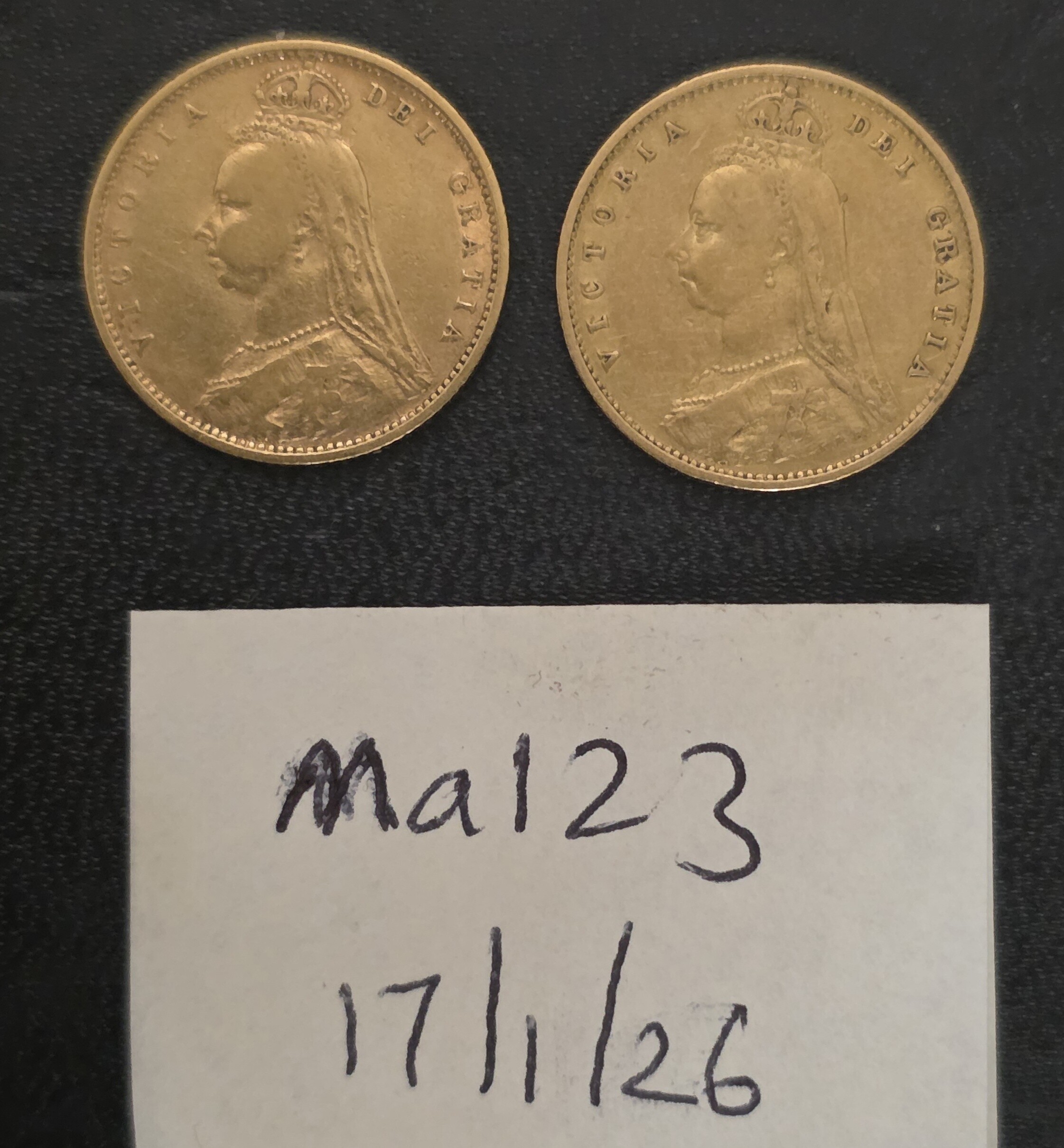 Half Sovereigns - 1887 & 1892 - UK (Ungraded) - The Silver Forum
