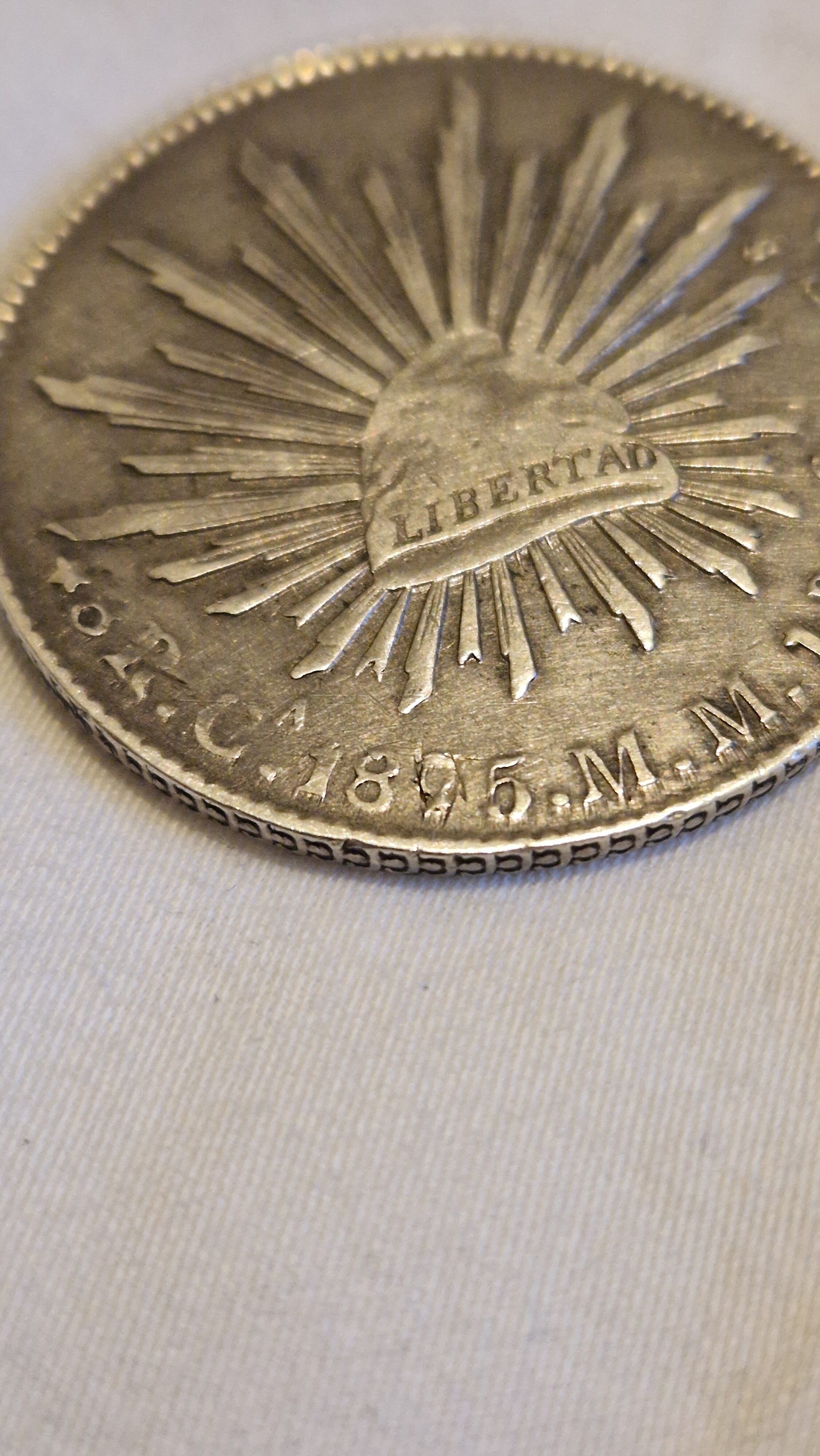 Mexico 8 Reales ID confirmation + genuine or counterfeit? - Silver ...