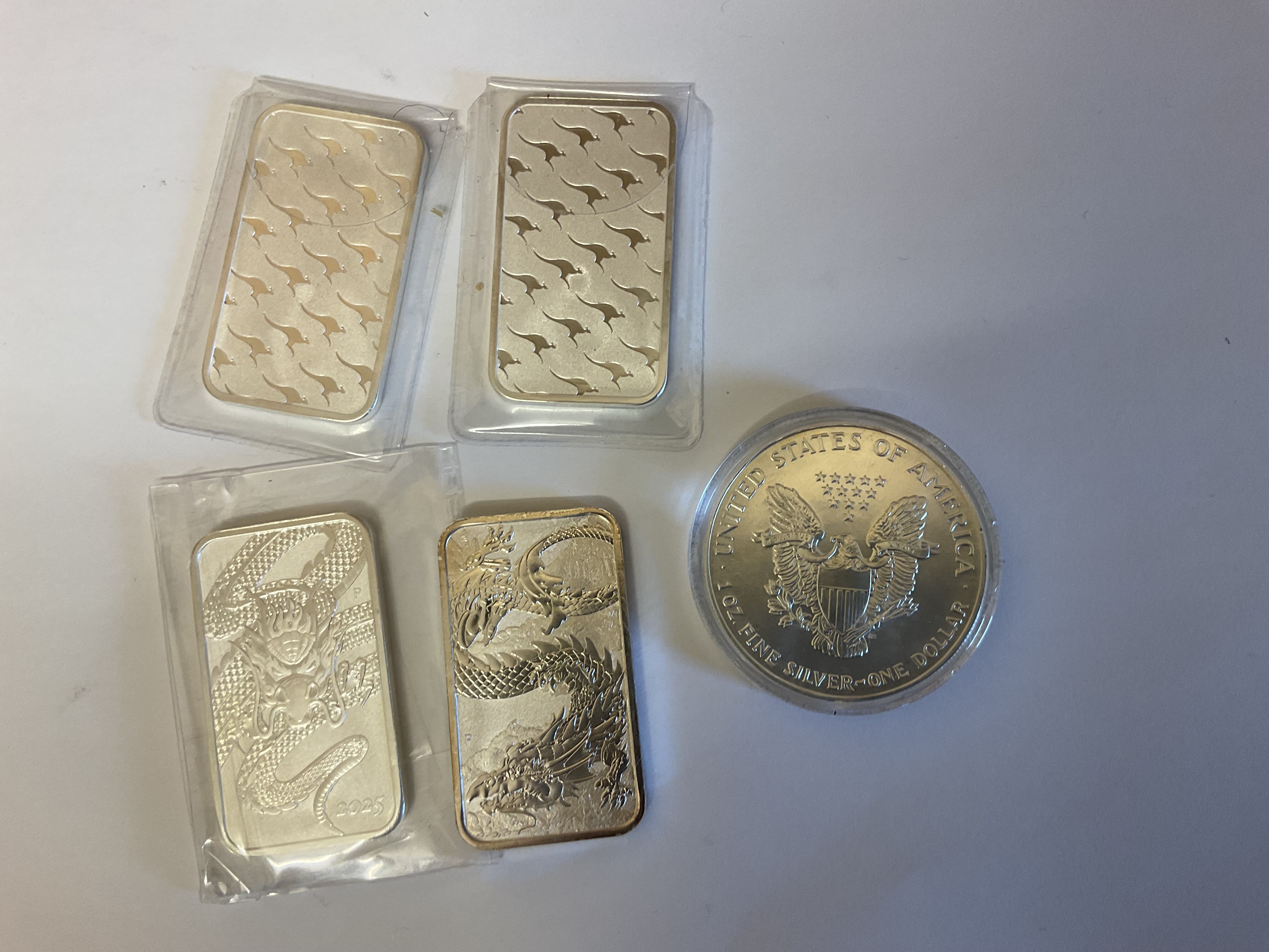 For sale: 5oz of premium silver - UK (Ungraded) - The Silver Forum