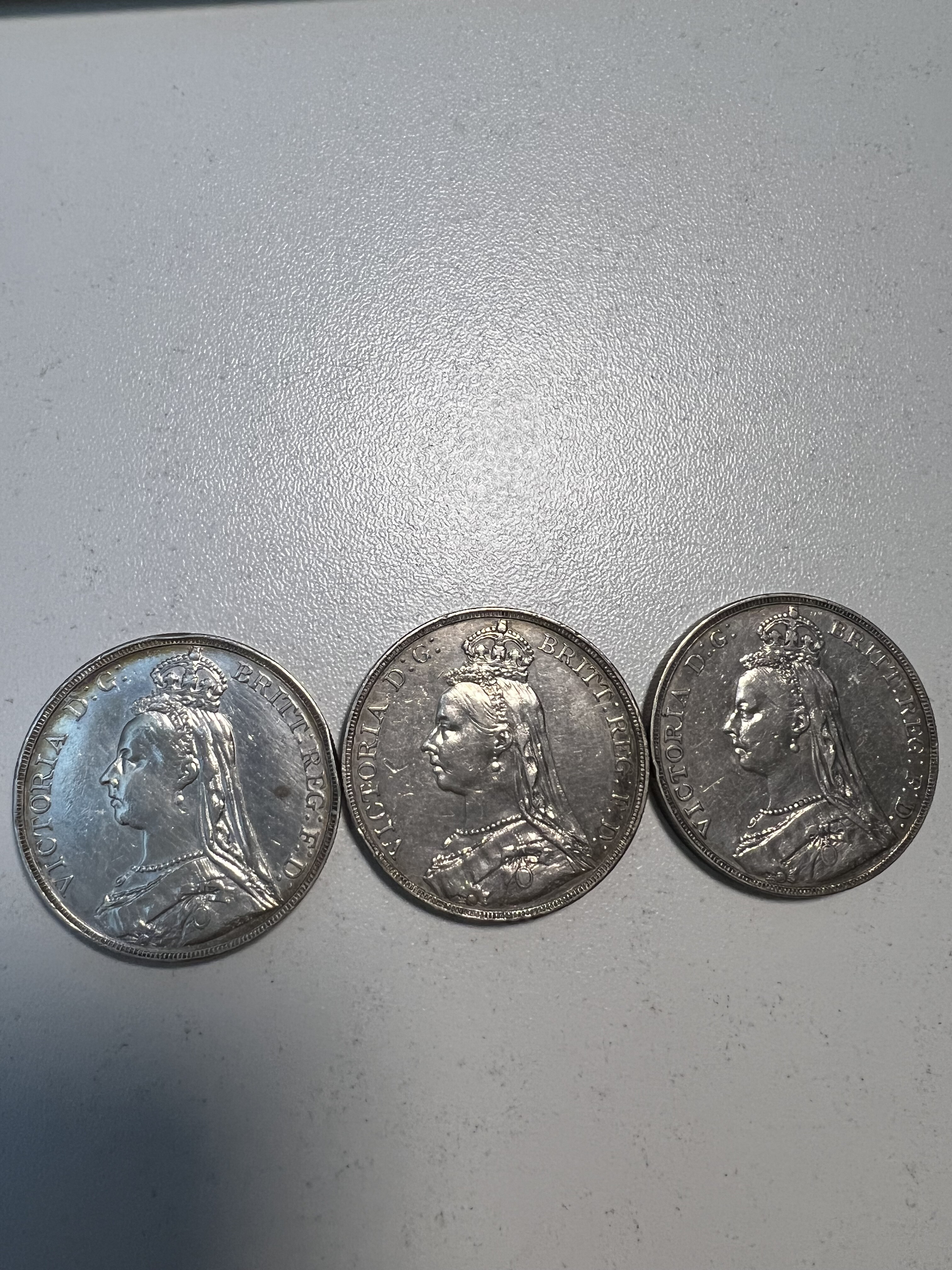 *spot +5%* 20x Queen Victoria Silver Crowns - 6 Veil head, 14 Jubilee ...