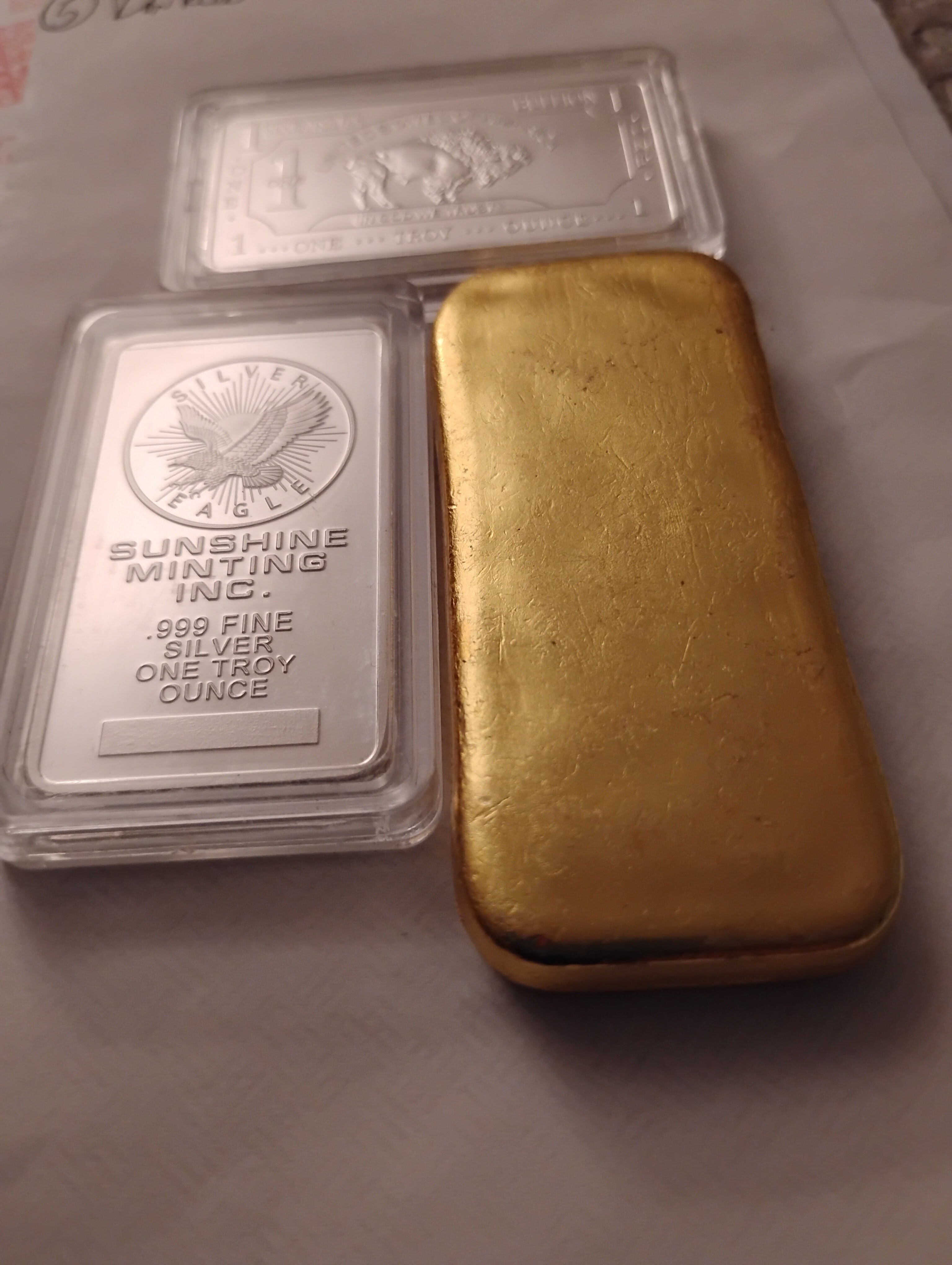gold bars from Temu real - Welcome new members - The Silver Forum