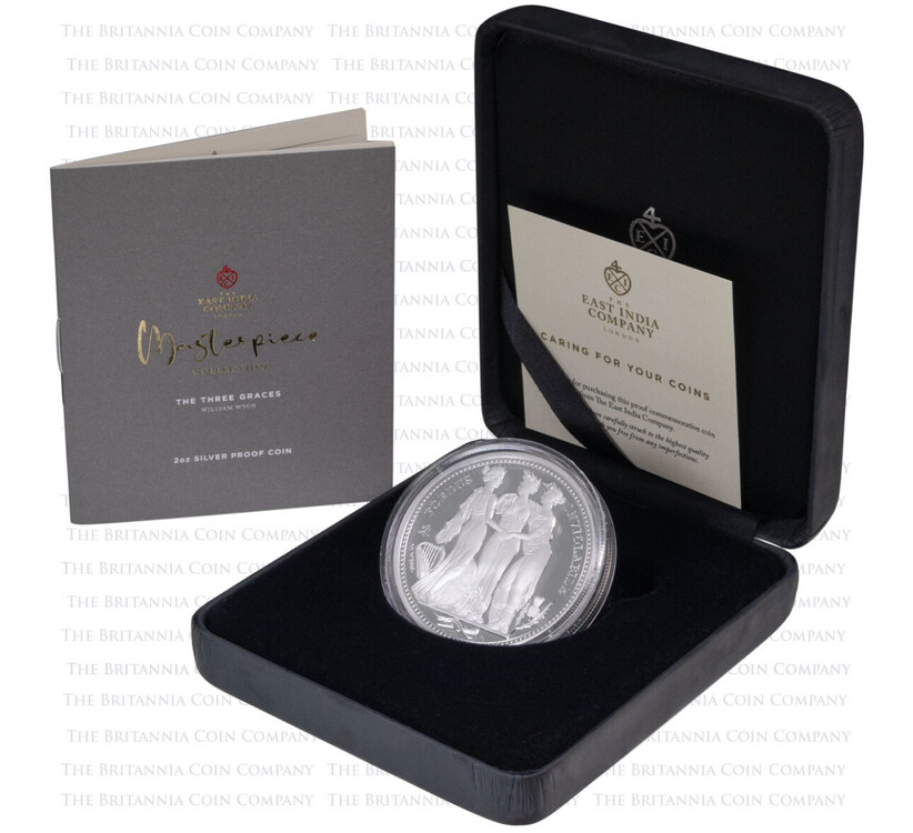 Special offer - silver proof Three Graces - UK (Ungraded) - The Silver ...