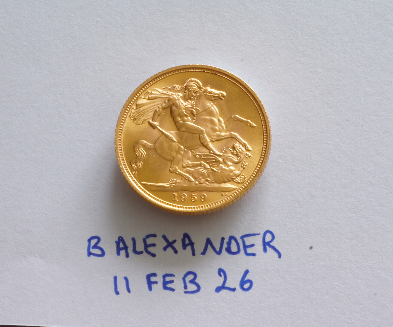 Nice 1959 sovereign from my stack. - UK (Ungraded) - The Silver Forum