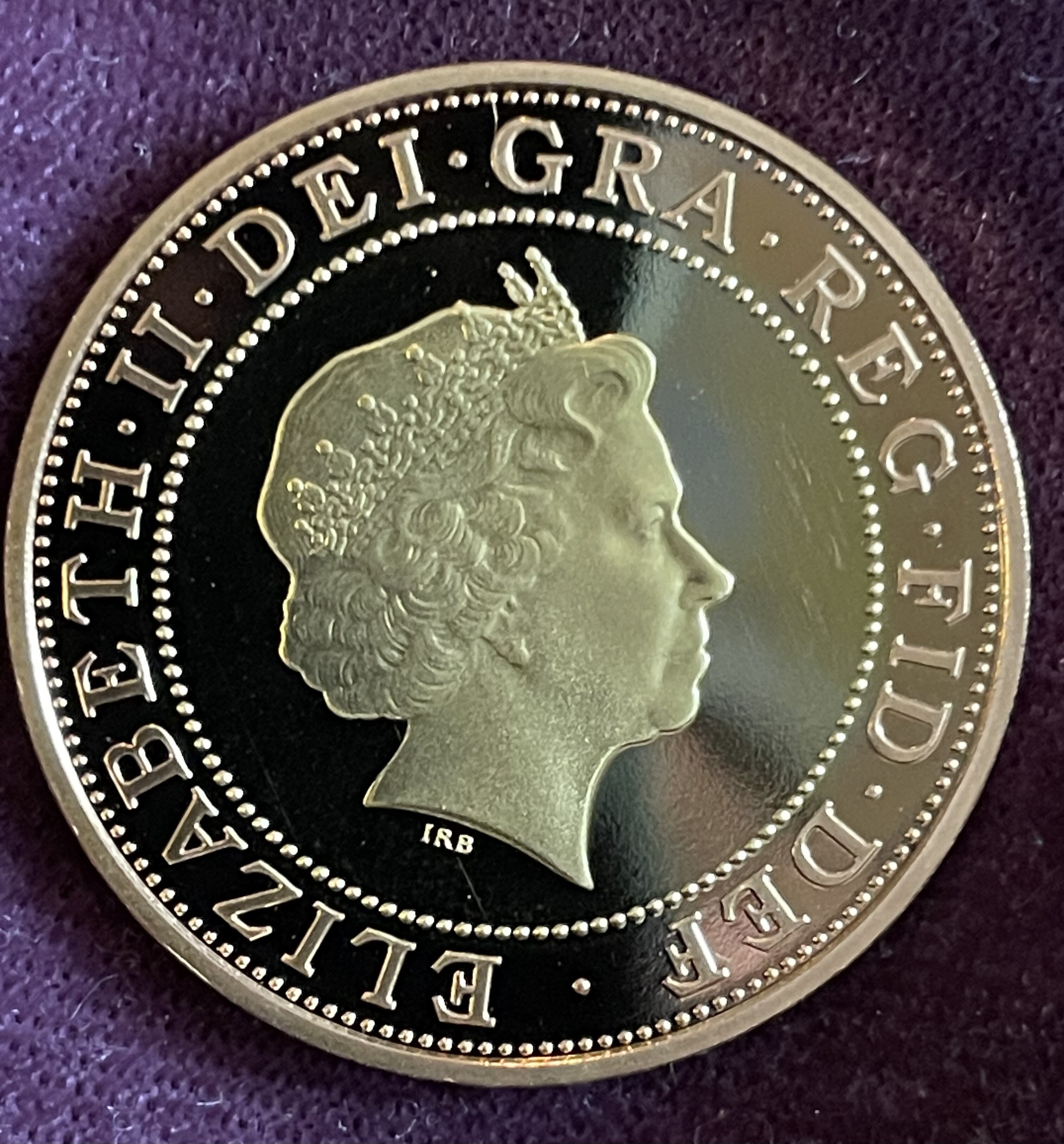 Bargain! Mint condition CGF, 2001 £2 proof gold coin Spot price posted ...