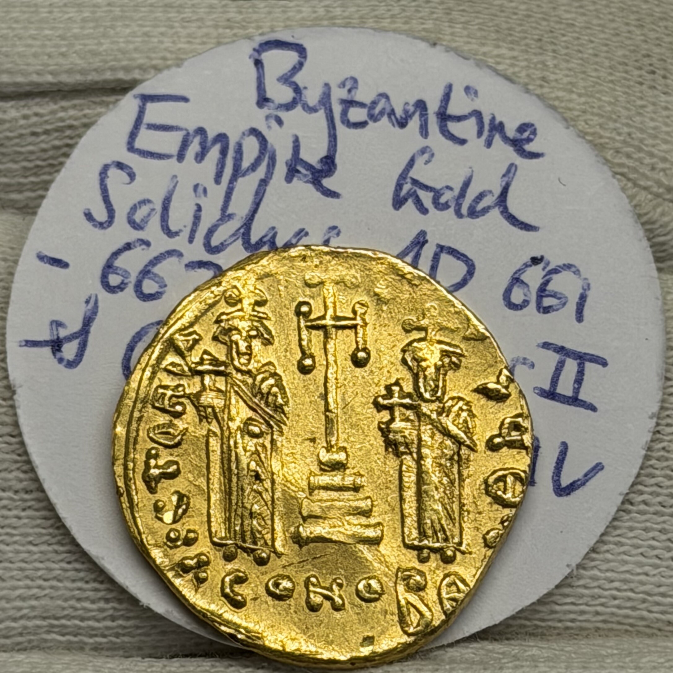 Roman Gold – Gold Solidus Pair – Byzantine Empire – Fantastic Examples ...