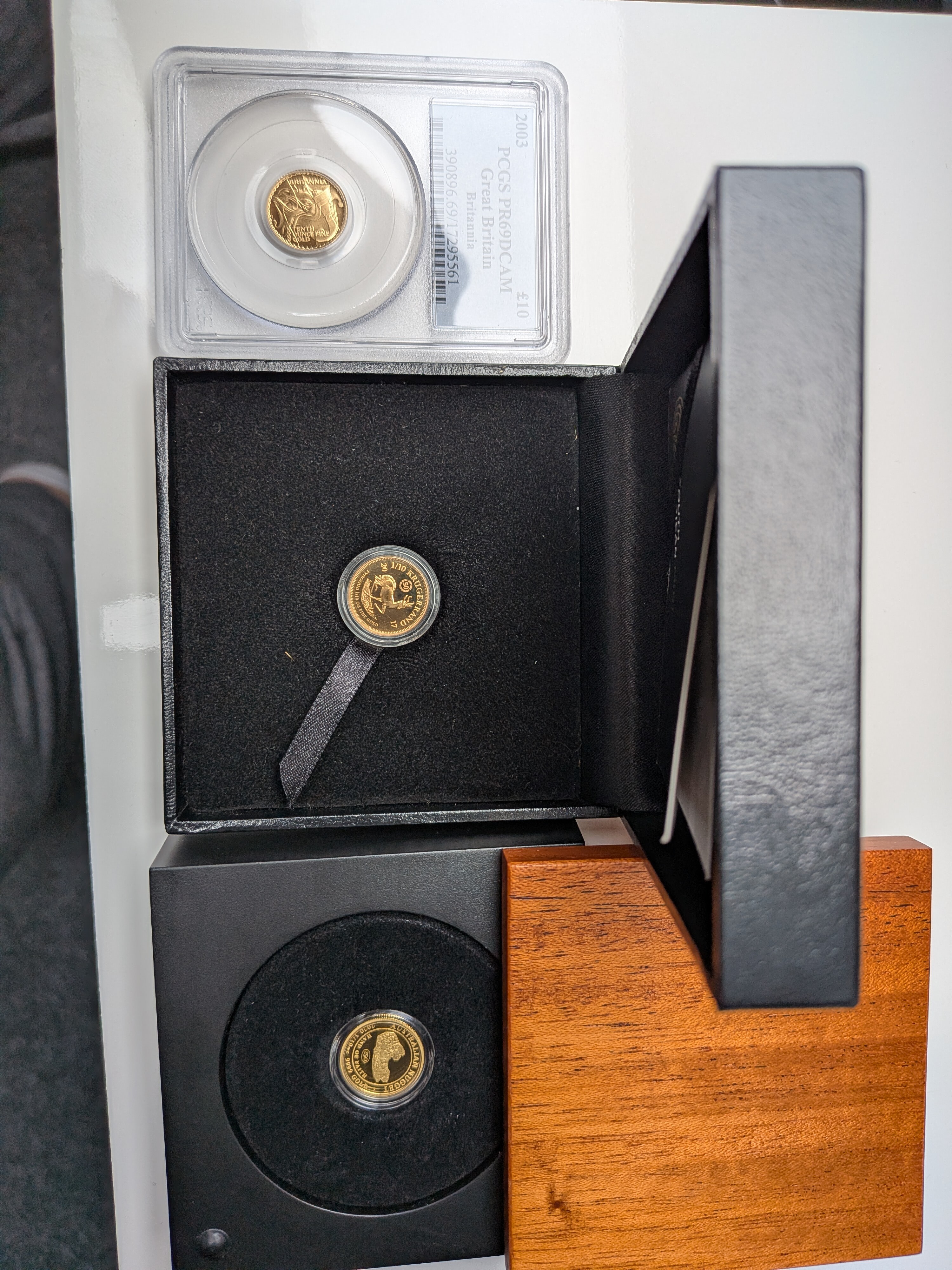 Proof 1/10 Oz gold coins for sale - Reduced 2-3 % premium posted (now ...