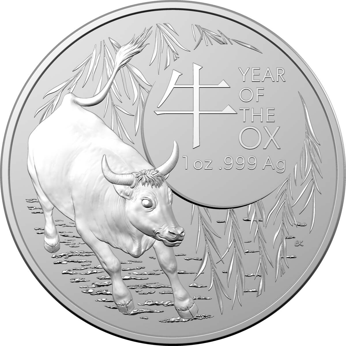 Royal Australian mint lunar ox silver coin - UK (Ungraded) - The Silver ...