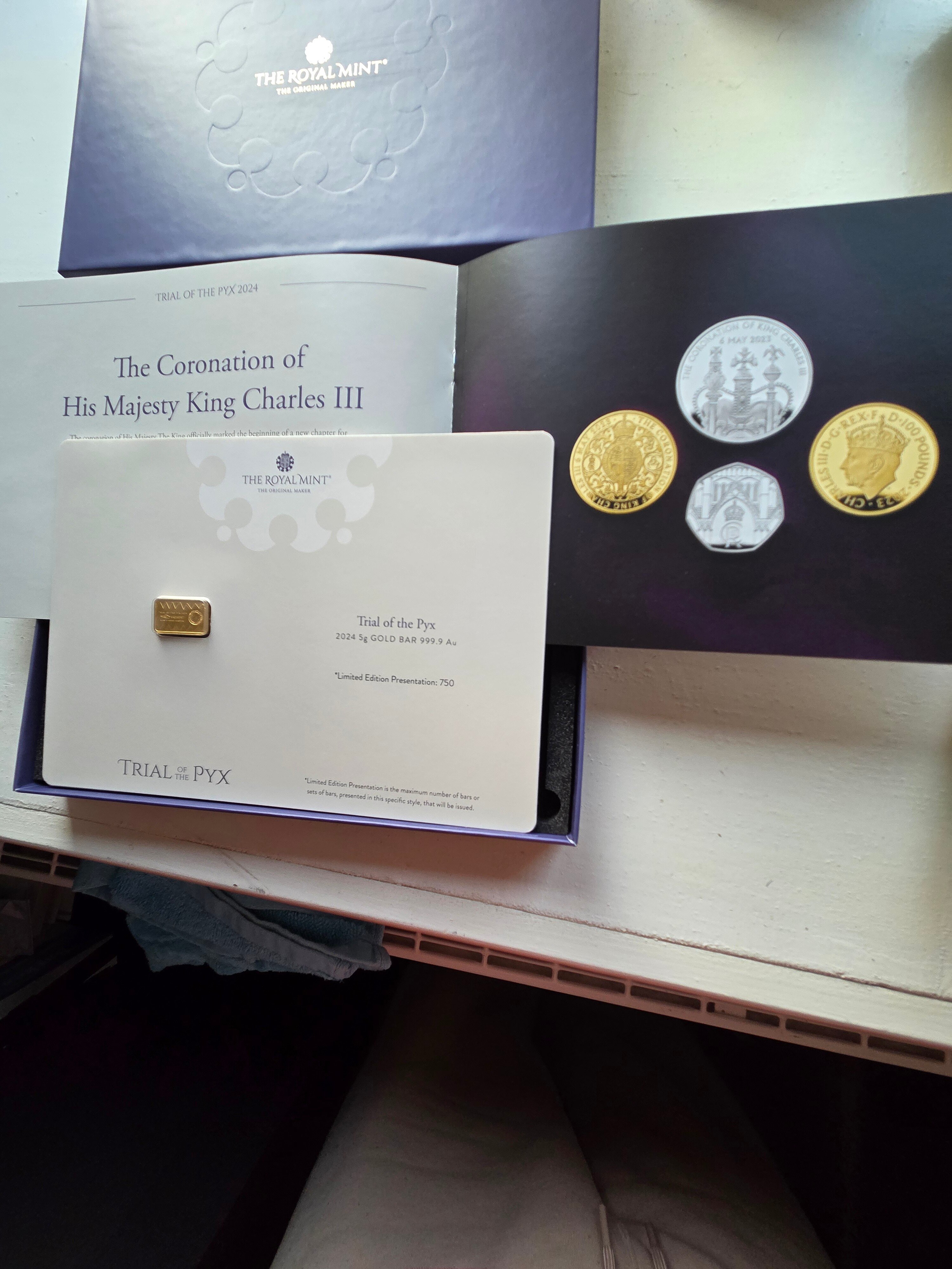£112.50 Per Gram Trial of the Pyx 5g Gold Bar - UK (Ungraded) - The ...