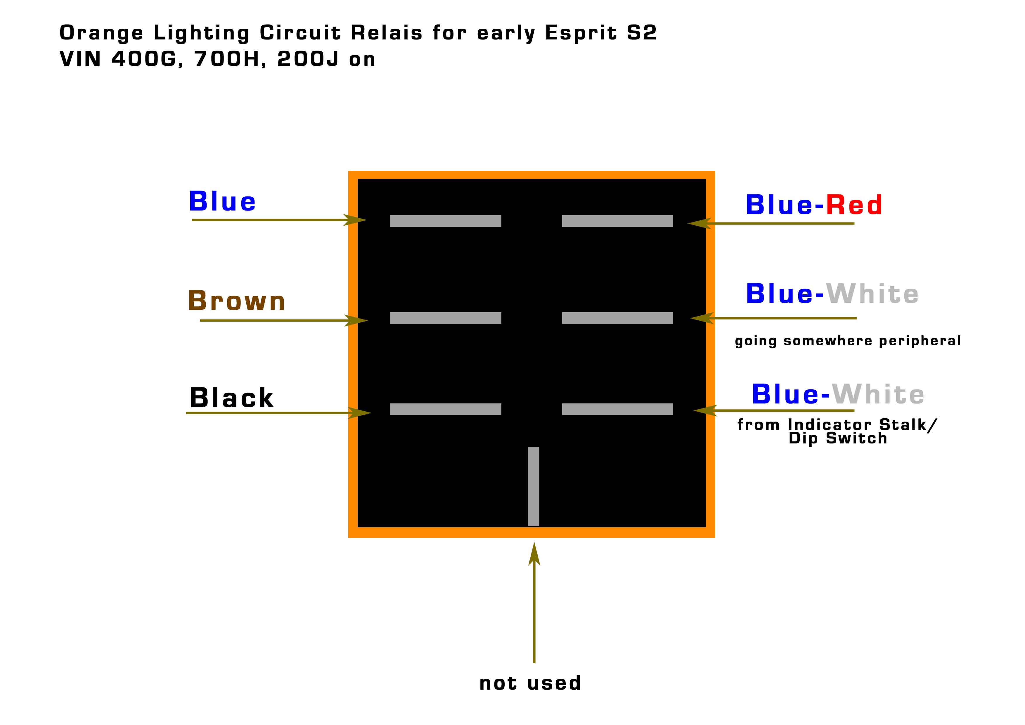 Orange Relay wiring trouble - Interior/Exterior/Lights/Glass/Alarms/ICE ...