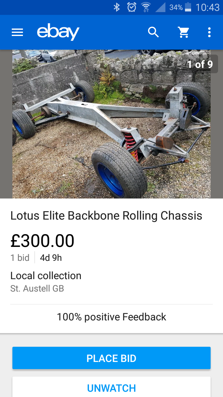 galvanised elite chassis for sale - Projects & Restorations - TLF ...