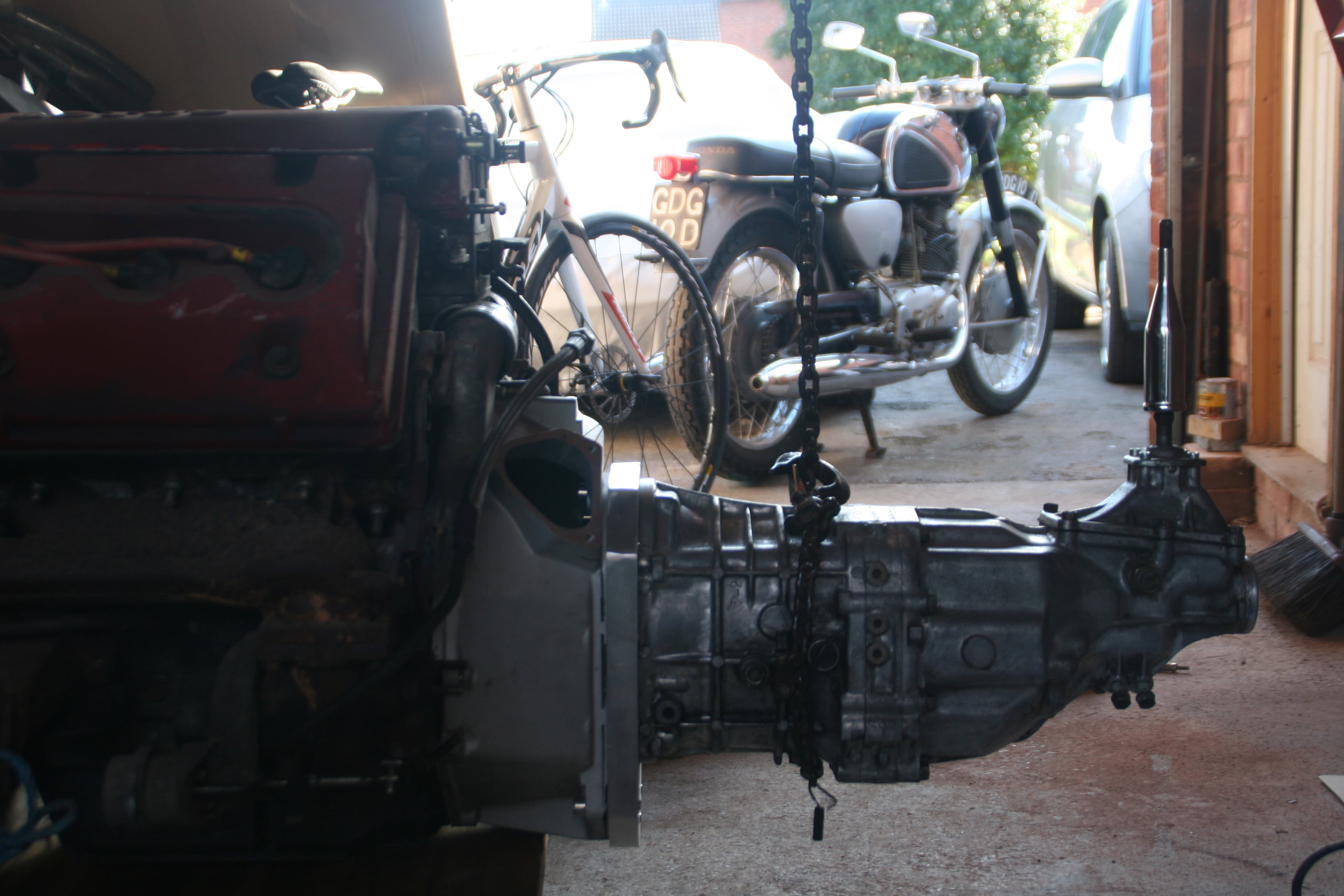 Fitting an Esprit V8 engine into an Excel - Engine & Ancilliaries ...