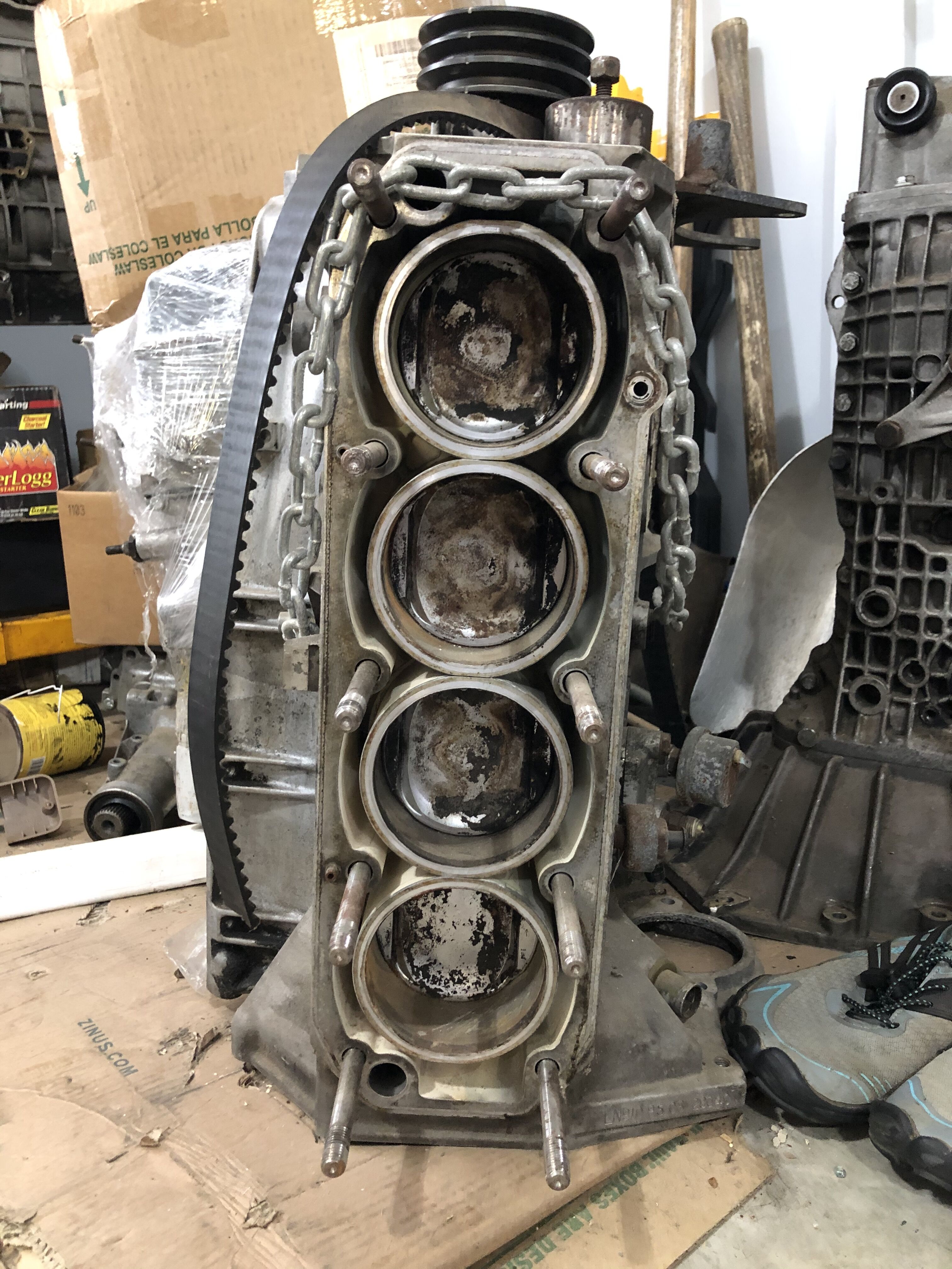 '95 910 Engine Rebuild - Esprit 'Project & Restoration' Room - TLF ...