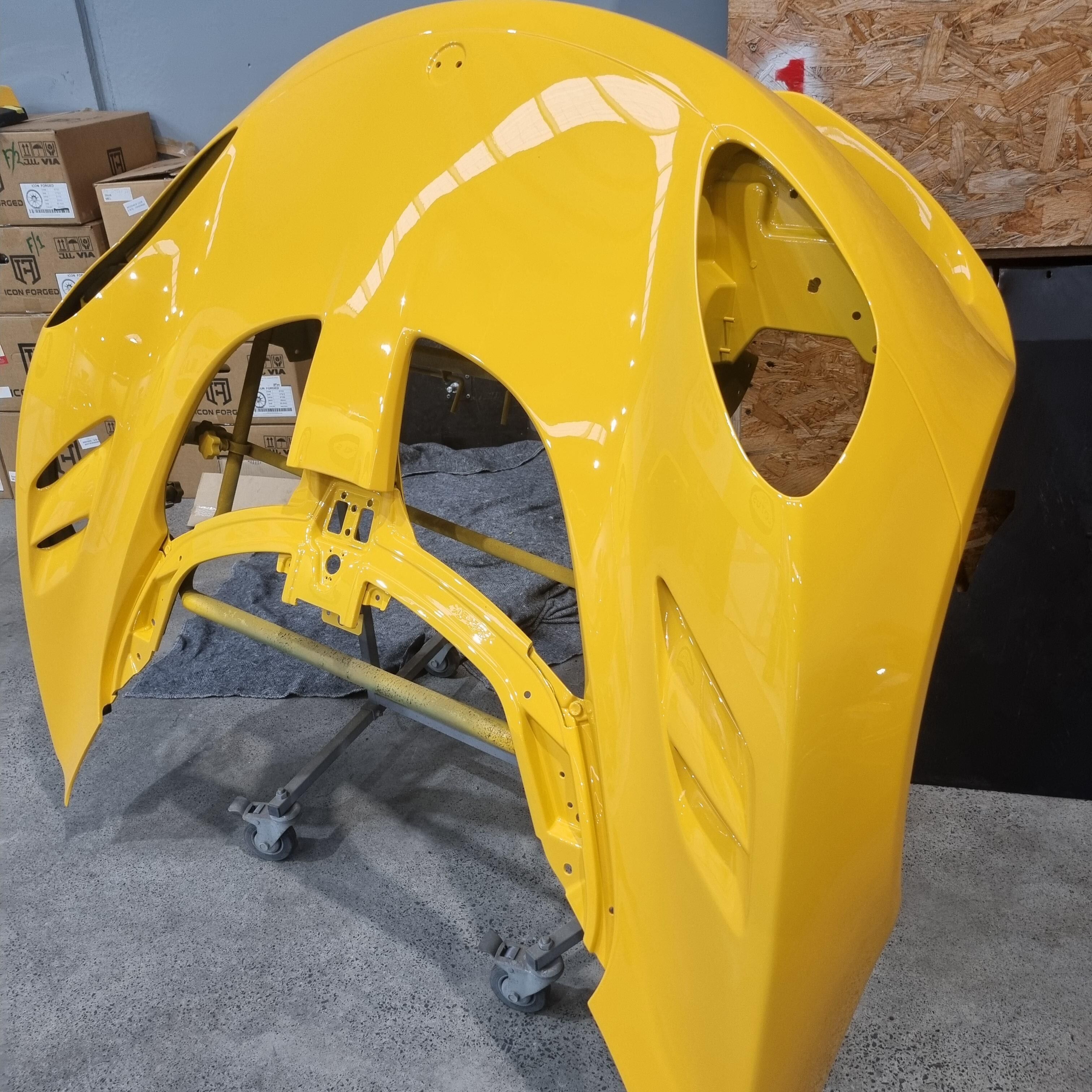 Louvres / wheel arch vents for Elise S3 front clam - Interior, Exterior ...