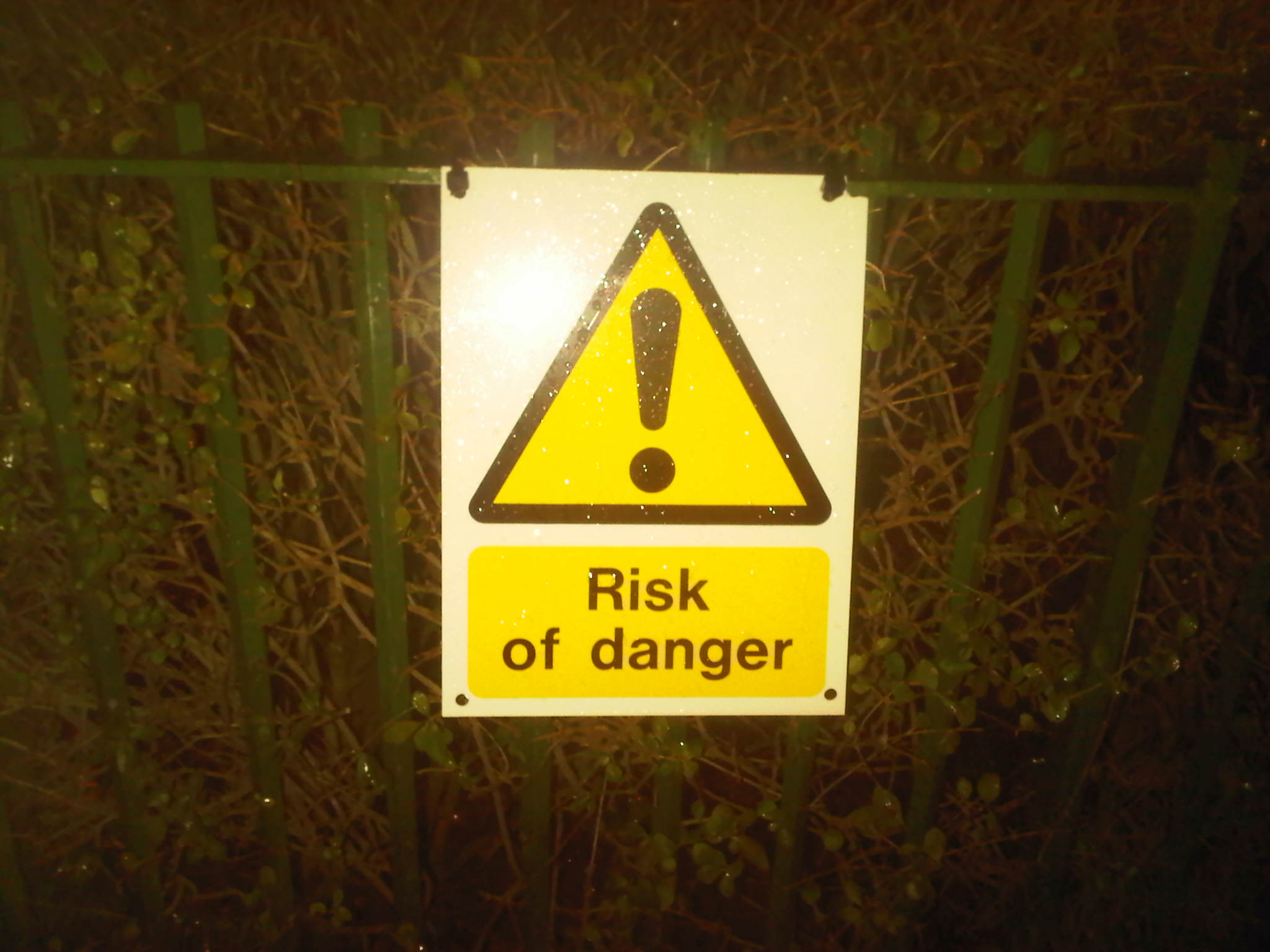 Pointless Safety Signs - Safety - Blue Room technical forum