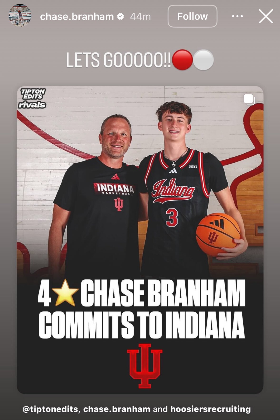 2027 G Chase Branham committed to IU! - Page 2 - Basketball Recruiting ...
