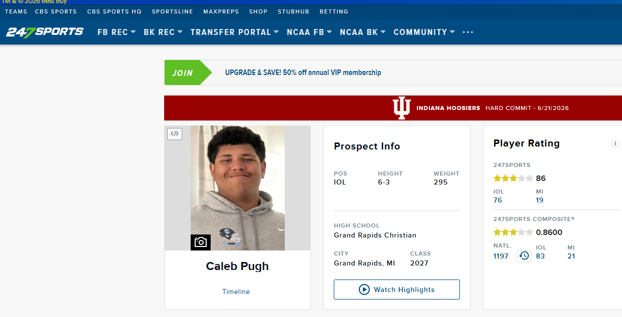 2027 Recruiting Class, Offers and Discussion - Page 18 - Football ...