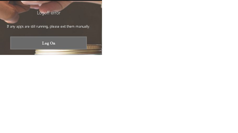 Occur "logoff erorr" - XenApp and XenDesktop 7.15 LTSR - Citrix Community