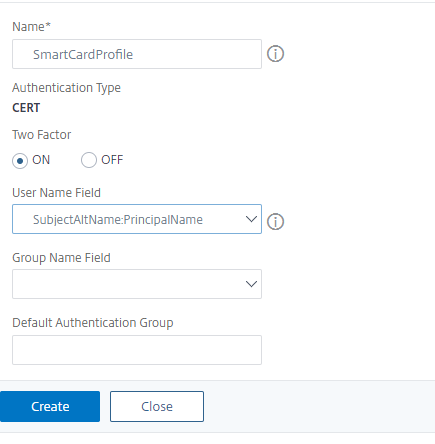 how to configure login use smart card - NetScaler ADC – Core Features ...