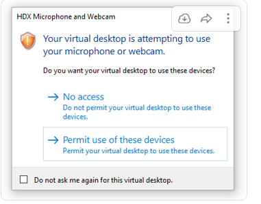 CWA keep asking permission for microphone and webcam - help - Workspace ...