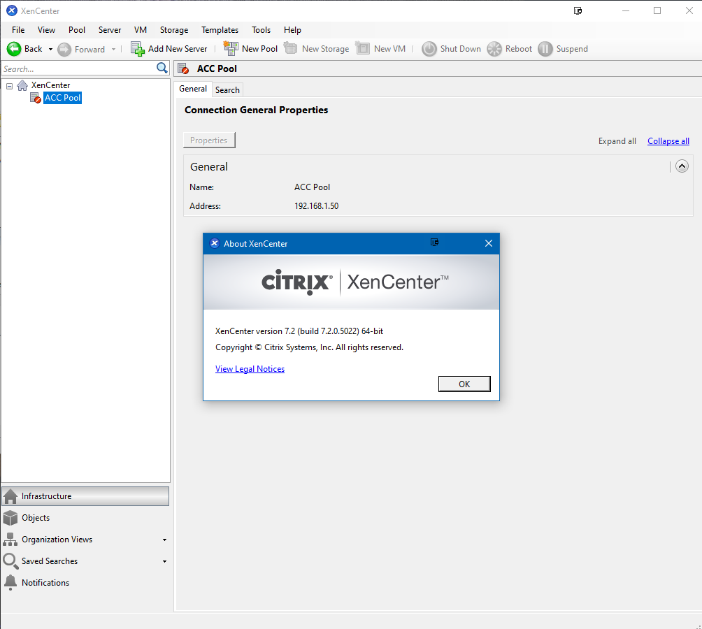 Error: "Unable to connect server" when connecting XenCenter to a Pool ...