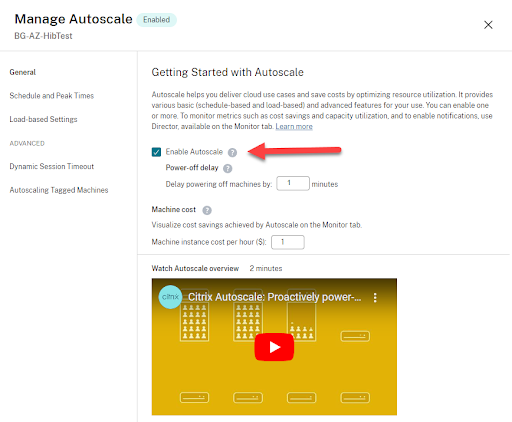 Citrix DaaS Power Management of Google Cloud Platform (GCP)-based ...