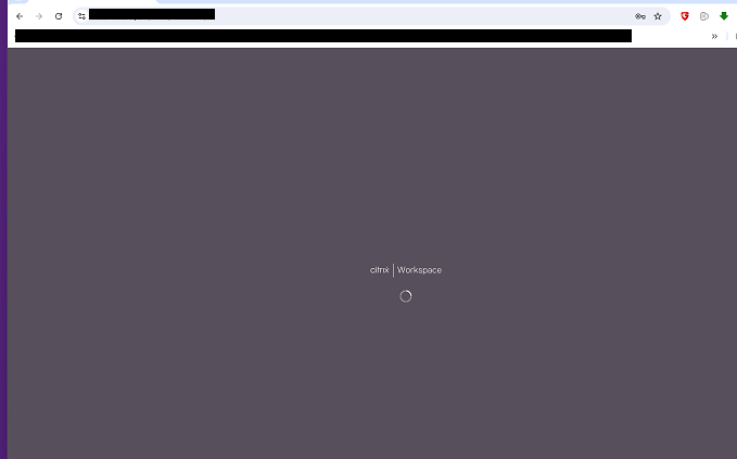 After update Storefront 2402 LTSR to CU1 stuck on "Citrix | Workspace ...