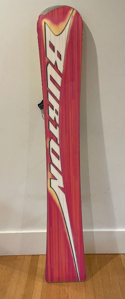 BURTON FACTORY PRIME 160 w/ BURTON RACE PATE BINDINGS- MINT- 300.00 ...
