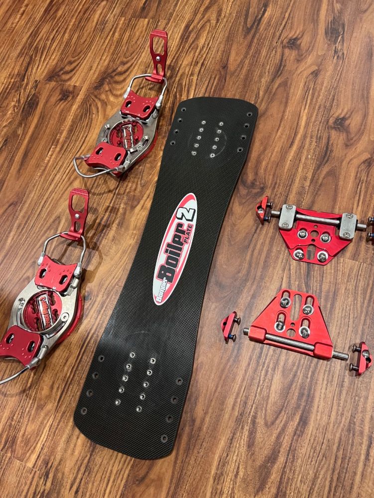 Bomber Boiler Plate 2 4mm with 4x4 mount - For Sale - AlpineSnowboarder