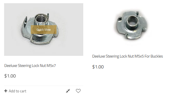 need pictures of inside and out side to see the cuff bolt and nut for ...