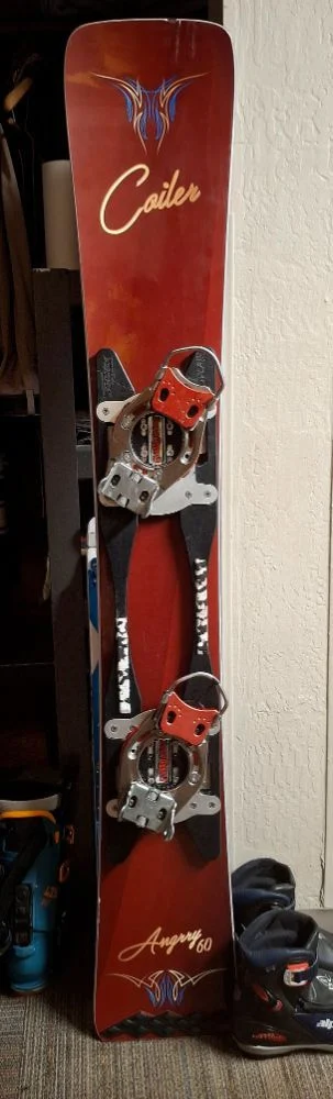 CA: Donek F plate and Bomber TD3 SW SI's bindings on Bomber BP Kit ...
