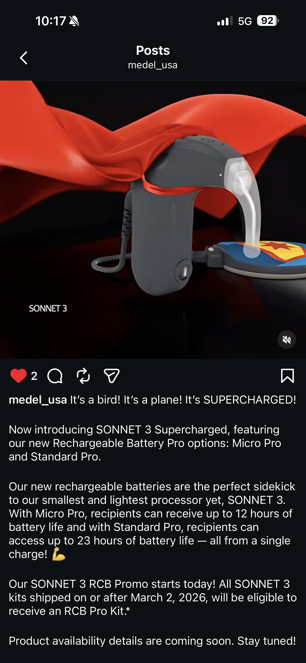 New Batteries coming out for Sonnet 3? - SONNET 3 - Hearpeers Forum