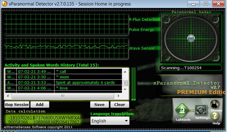 Phasma Communicator and XParanormal detector - Discuss Instrumental ...