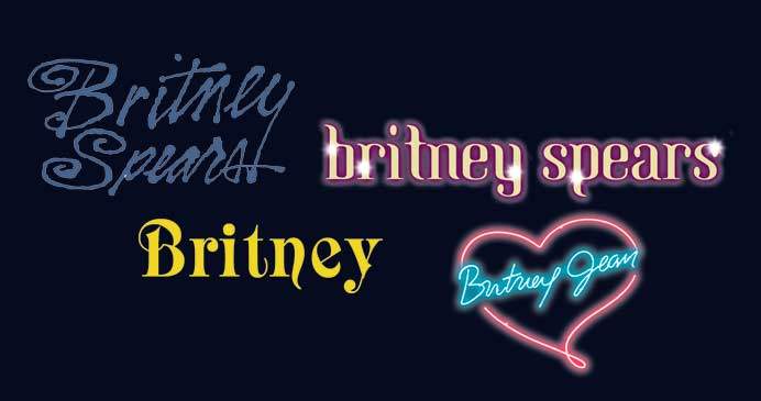 Favorite Britney Albums Logo Fonts? - Britney Spears - BreatheHeavy ...