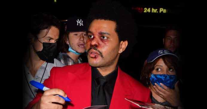 The Weekend spotted on his way to rehearsals for the VMA's - Pop Music ...