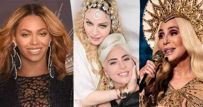 Beyonce and Madonna named worst musician actors, Gaga and Cher the best ...
