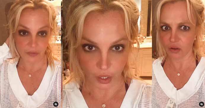 Britney talks about recent amazing facial she's had which was ...