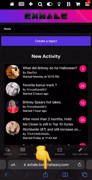 Add Exhale web app to your home screen! - BreatheHeavy | Exhale