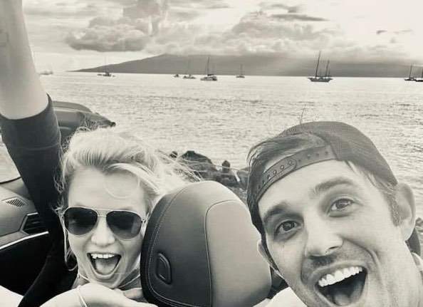 Cade Hudson seems like a fun friend who Britney enjoys being around ...