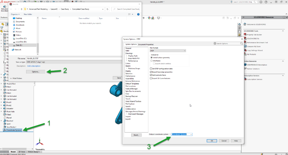 Move part origin on export - SOLIDWORKS CAD - GoEngineer Community