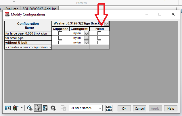 Turn off automatic "Fixed" column in Assembly simplified design tables ...
