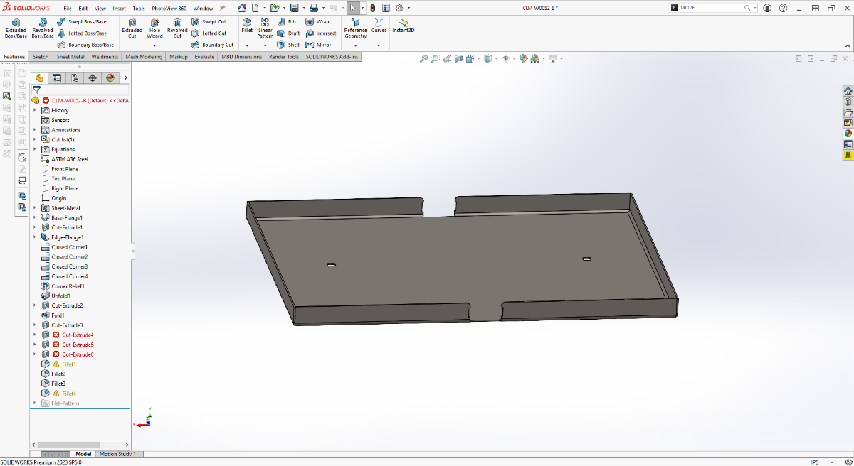 The Feature Failed to Cut the Body - SOLIDWORKS CAD - GoEngineer Community