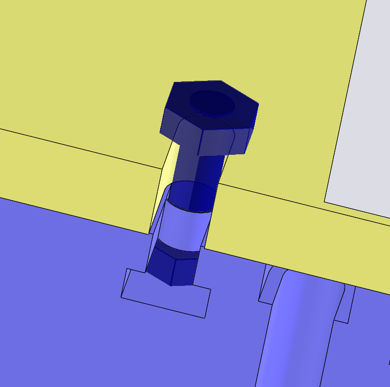 Is Adding Simulation "Connections" Bolts Possible in T-Slot Channels ...