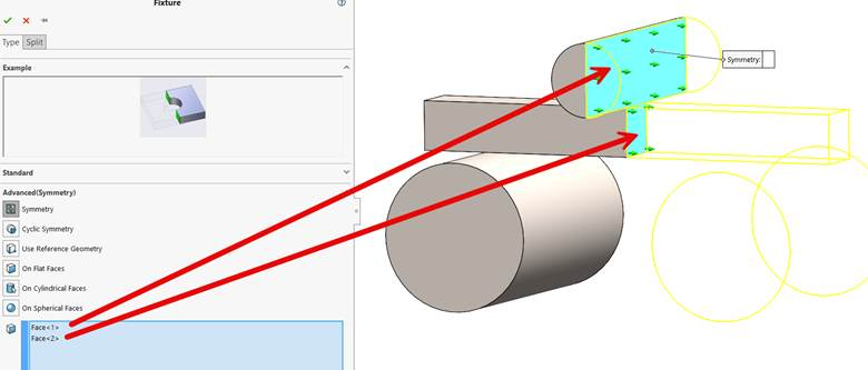 Solidworks Simulation: how to simulate object pressing on another ...