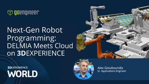 Next-Gen Robot Programming DELMIA Meets Cloud on the 3DEXPERIENCE ...