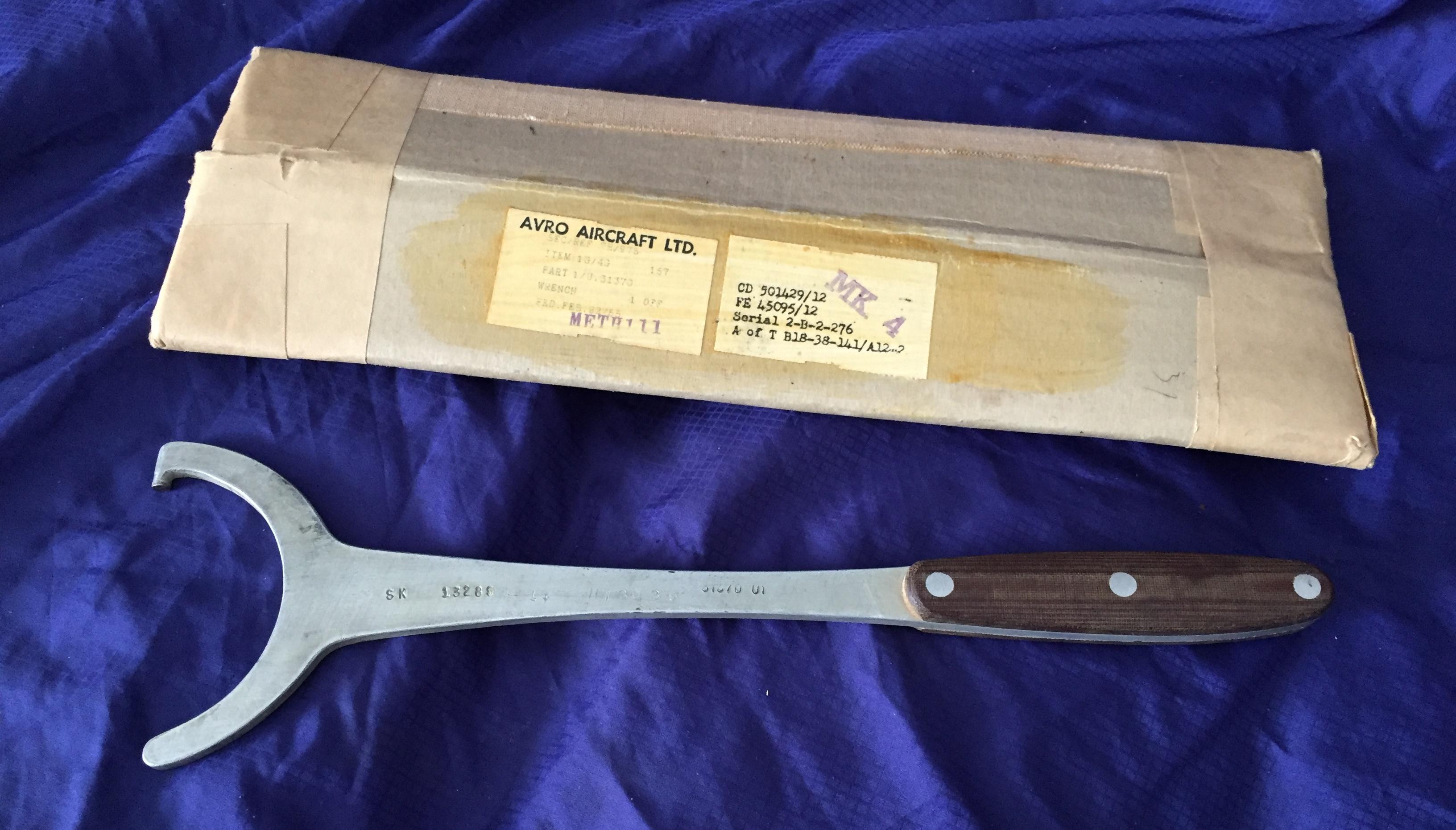 Avro Aircraft Ltd Wrench ID - Airline Aviation Forum - The Airline Website