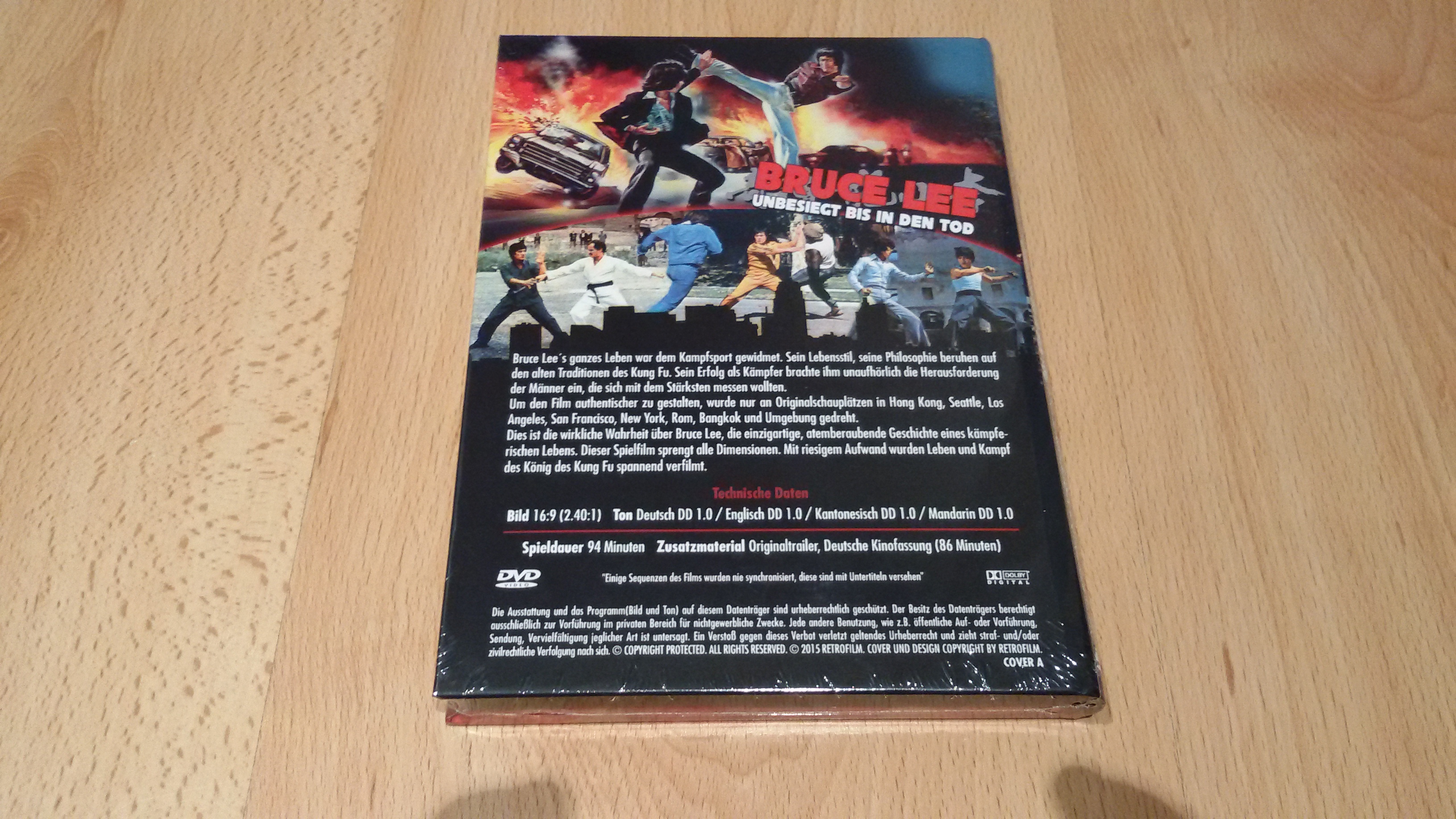 BRUCE LEE - TRUE STORY - RARE HARTBOX DVD EDITION - Marketplace - Kung ...