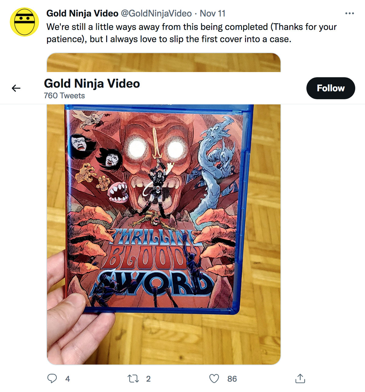 The Gold Ninja Video Blu-ray Thread - Page 3 - Asian / Martial Arts ...