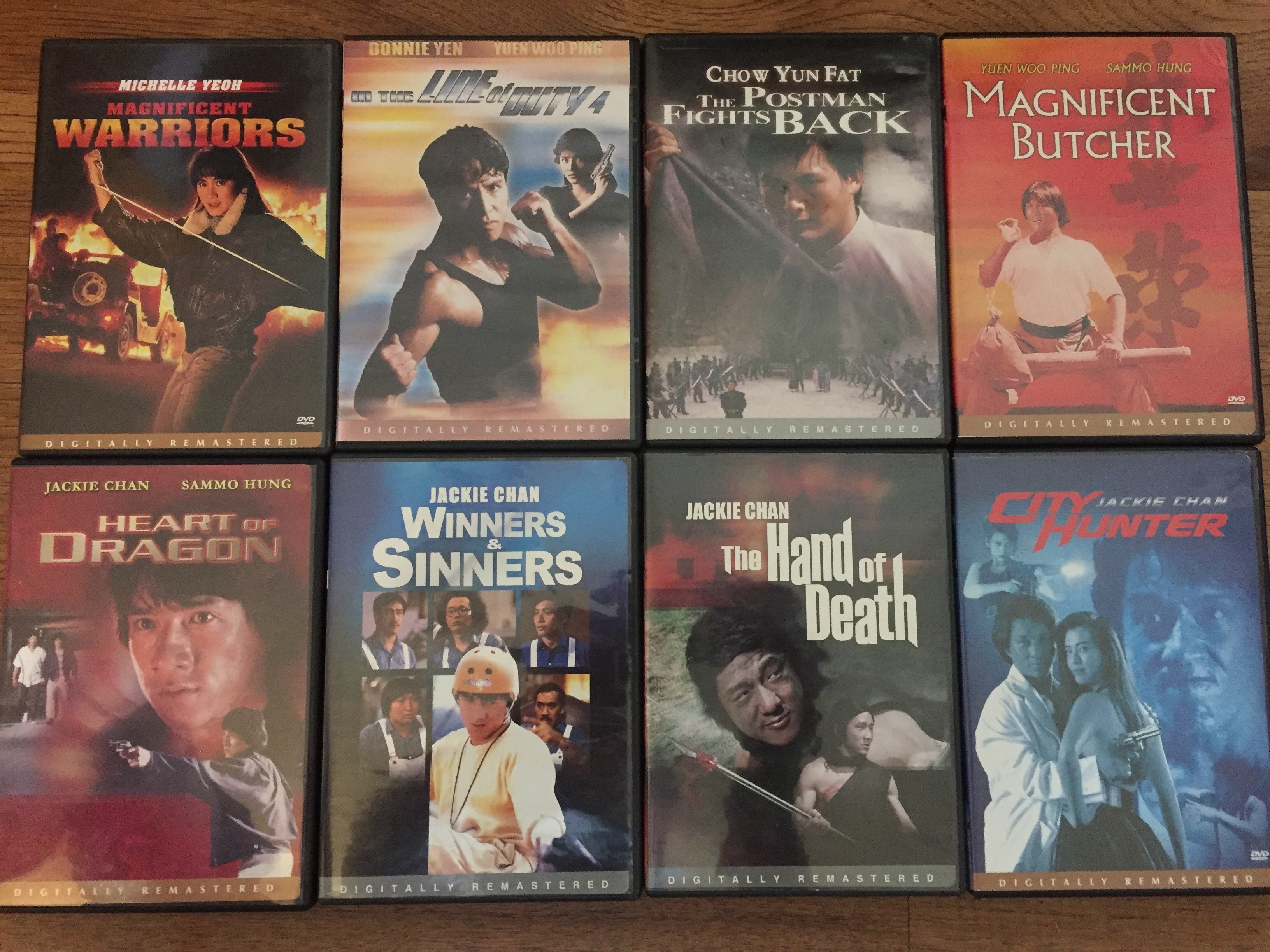Fortune Star 20th Century Fox DVDs Jackie, Sammo, HK action titles ...