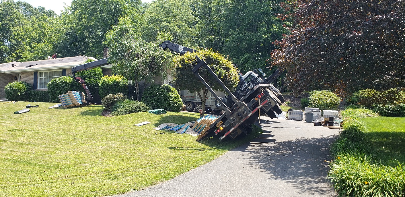 "Sort Of Rolled Over" Boom Truck - Heavy & Medium Duty Recoveries ...