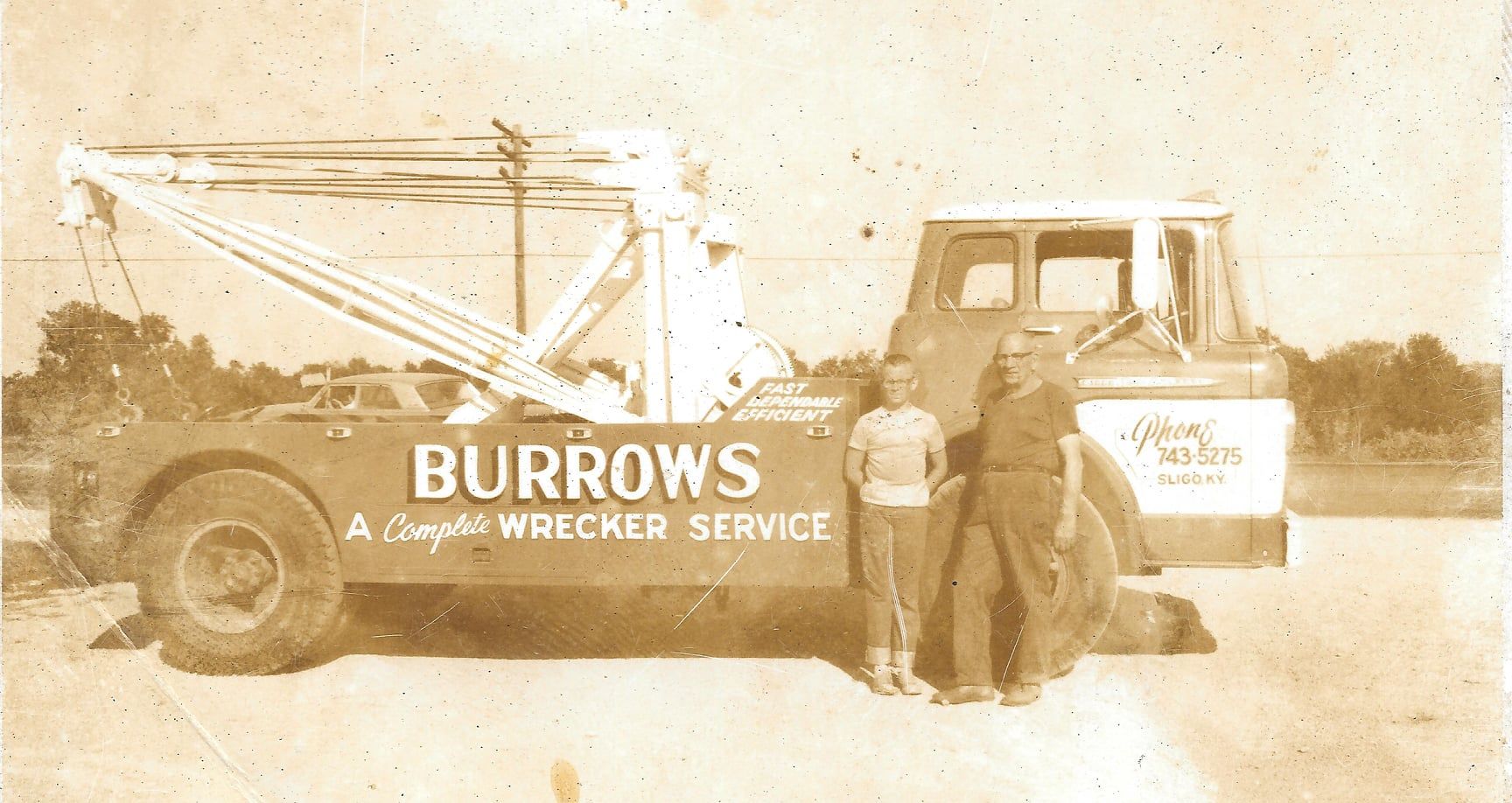 Burrows Wrecker Service Circa 1961 - Vintage Equipment - TowForce.net